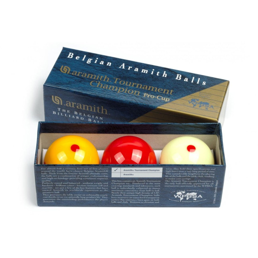 Aramith Tournament Champion Pro Cup Billiard Ball Set – Cue Craft